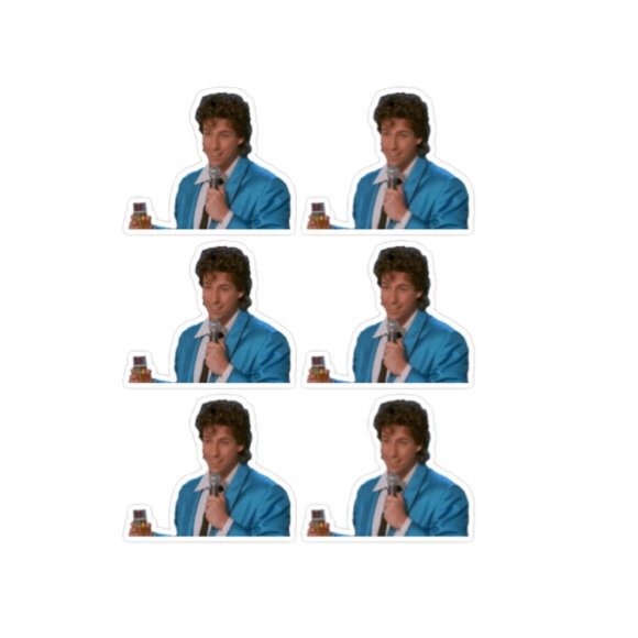 Design | Adam Sandler Laminated Vinyl Stickers 92 | Poshmark